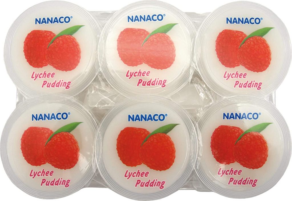 Nanaco Nata Decoco Pudding w/Lychee 480gr