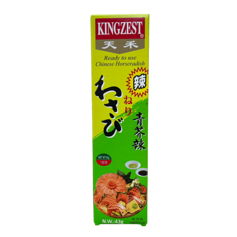 Kingzest Ready To Used Chinese Horseradish ( Wasabi Paste) in Tube 43gr