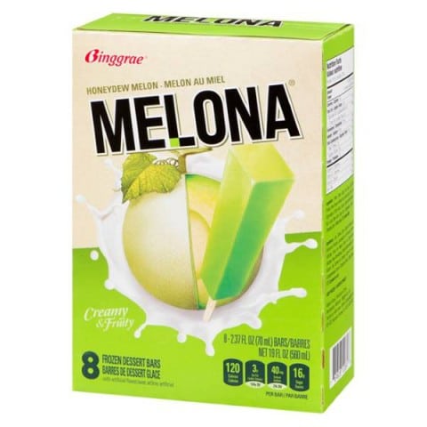 Binggrae Melona Ice Bar Melon 8x70ml